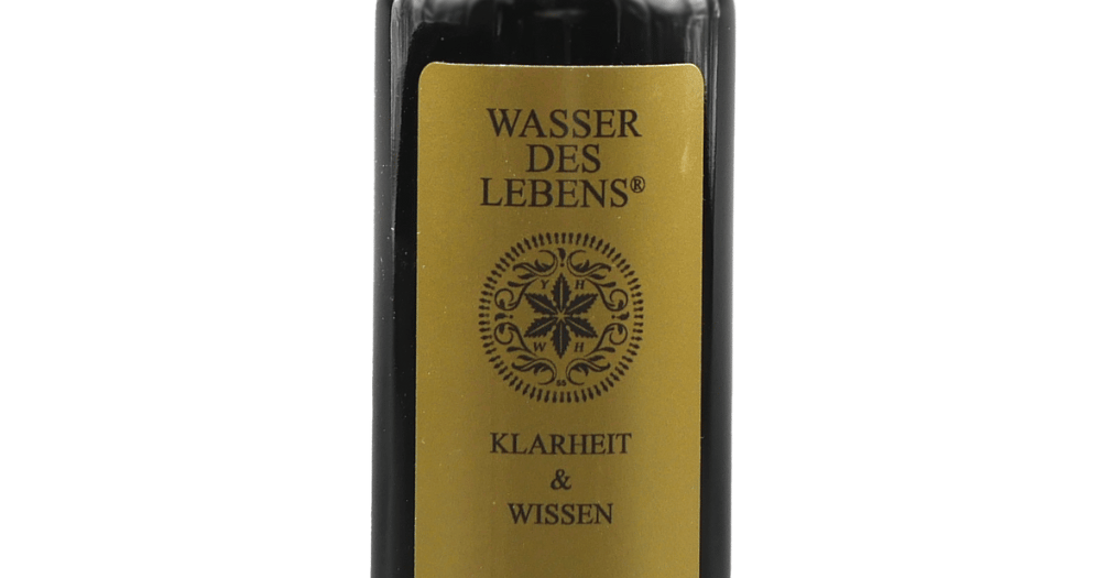 Wasser des Lebens Aurum - Kolloidales, hexagonales Wasser mit Gold ...