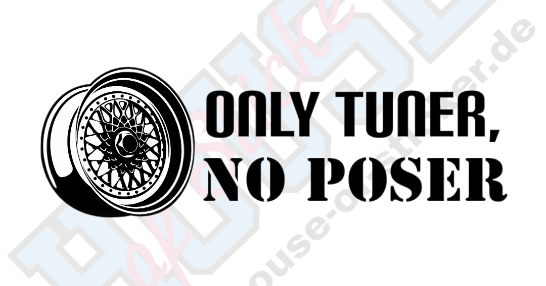only Tuner no Poser Sticker - Sticker Mix 1 - Shop | House of Sticker