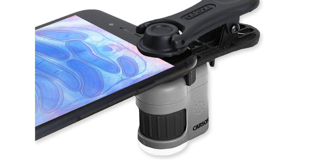 Carson MM-380 MicroMini Mikroskop inkl. Smartphone Clip - Cannabis ...