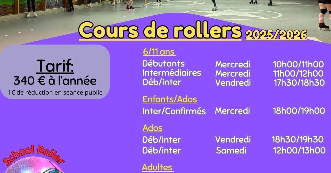 Cours, stages, activités | Cotentin Roller Dance