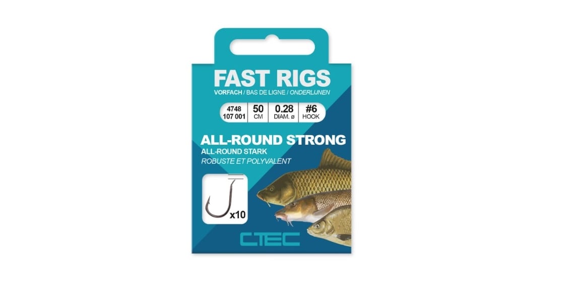 C-TEC Fast Rigs Allround Strong - Haken, Ready Rigs & Vorfachhaken ...