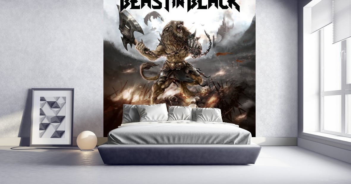 BEAST IN BLACK - Berserker - wallpaper - Beast In Black - Shop ...