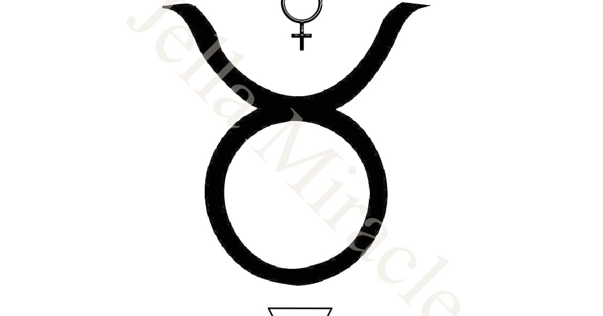 Sternzeichensymbol Stier - Symbole Sternzeichen - Shop | Gaby Wunder ...