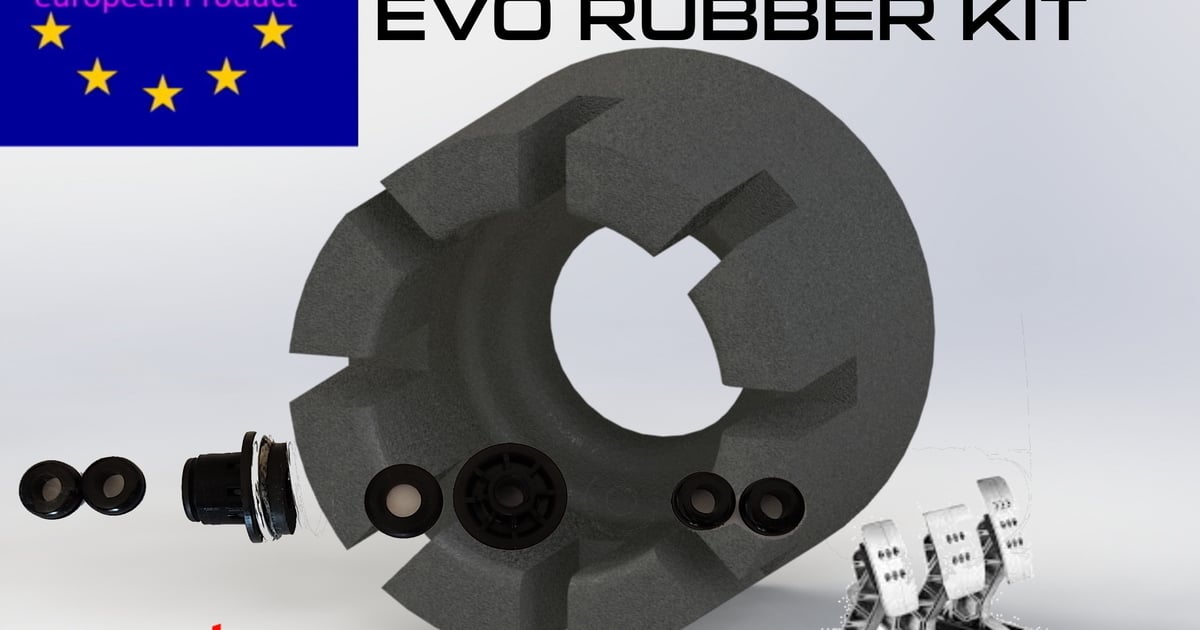 BRAKE evo T-LCM rubber MOD upgrade kit - MOD TLCM T3PM T3PA T3PApro ...