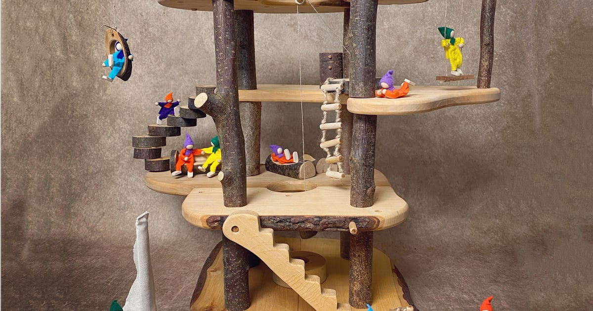 Large Tree House-THK - Tree Houses - Store | MagicWoodToys