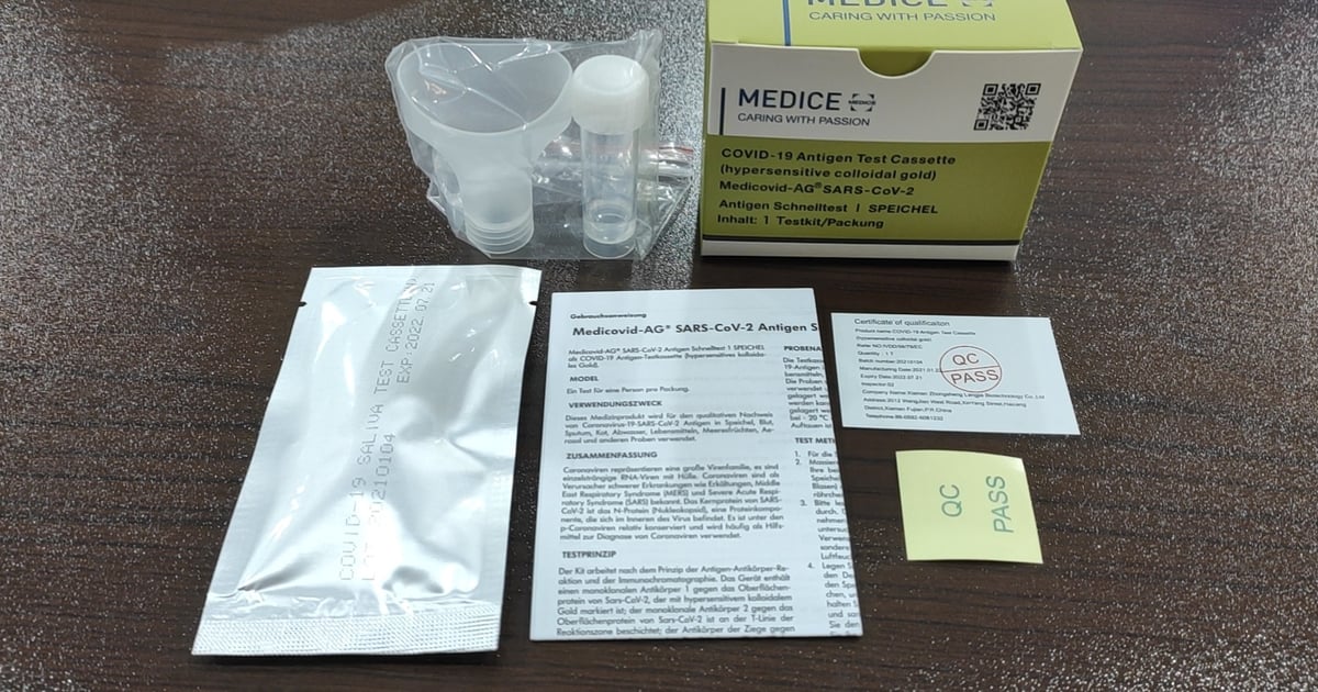 Medicovid-AG Antigen Test Spucktest (Einzelverpackt) - Shop | Wabu GmbH