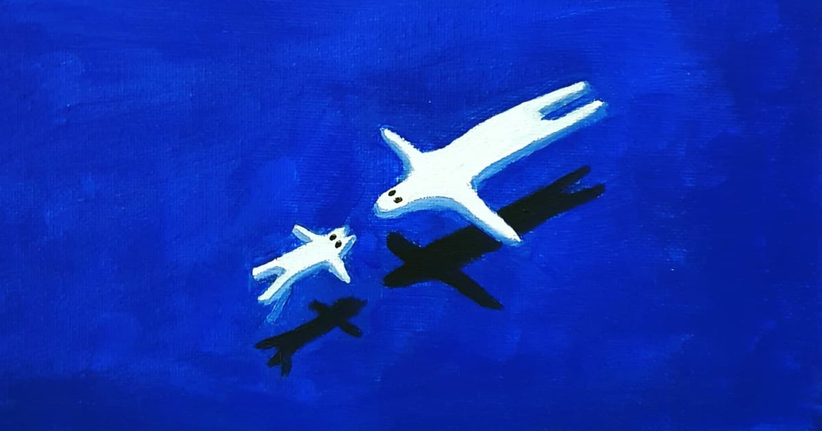 floating together (print) - Prints A3 - Shop | Itsallinsideus