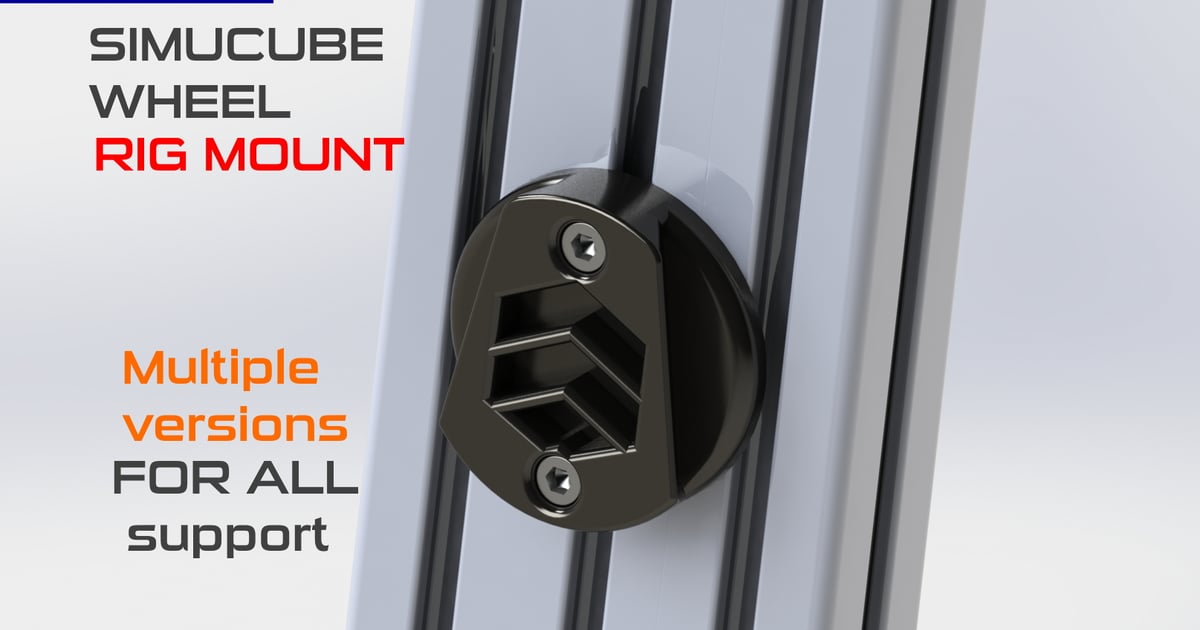 simucube cubecontrol wheel RIG MOUNT quick release - Rigmount (FANATEC ...