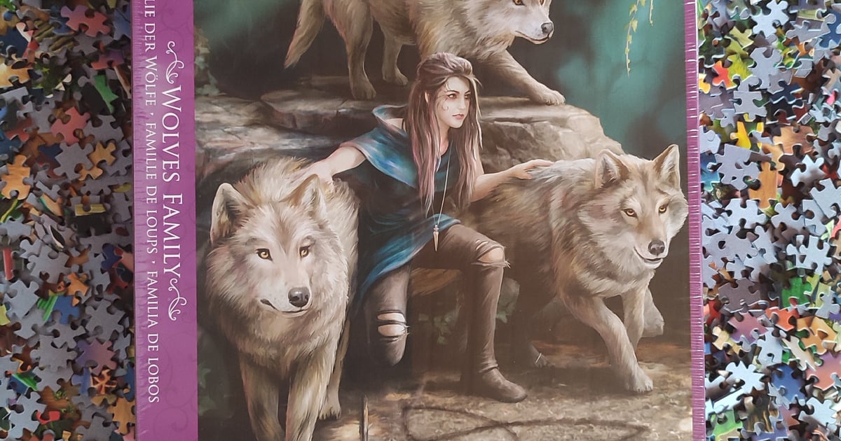 Anne Stokes, Wolves Family 1000 Teile (EG 6000-5476) - Anne Stokes und ...