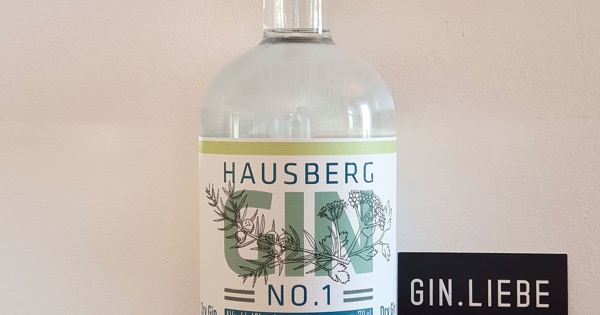 Hausberg Gin No. 1 - Bottles - Shop | GIN.LIEBE Saar GmbH