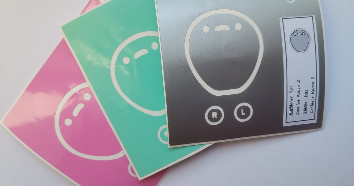 Kanso and Kanso2 color skins - Cochlear Kanso/Kanso2 stickers - Store ...