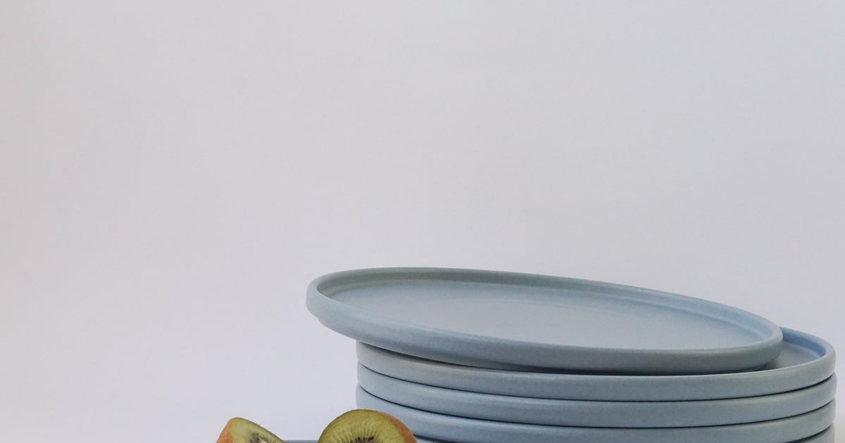 6er-Set Teller groß 27 cm - fjord blue matt - Sets - shop ...