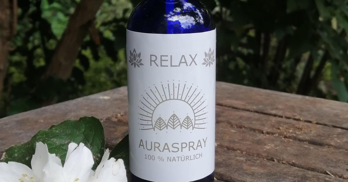 AURASPRAY RELAX (100 % natürlich) - AURASPRAYS - Shop | Love & Glow mit Claudia
