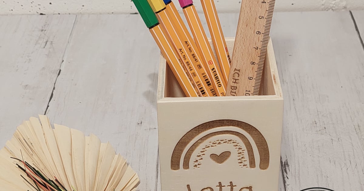 Stiftebox aus Holz - Rund um die Schule - Shop | Sterndalstaub