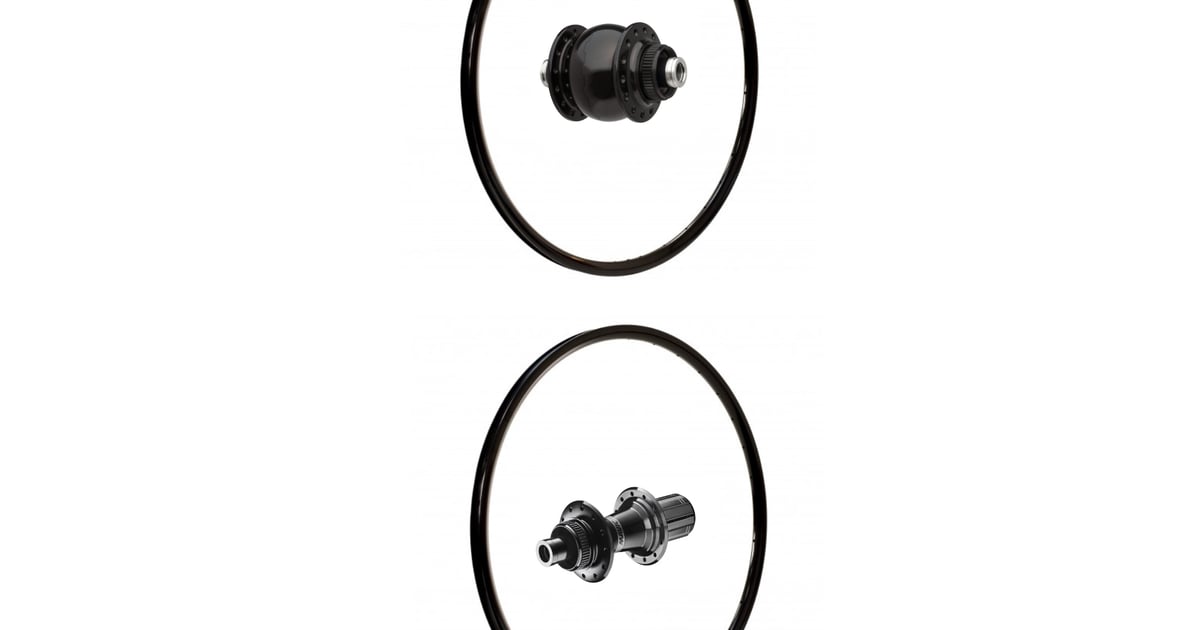 Paire de roues dynamo route disc SON alu - Roues dynamo route - E ...