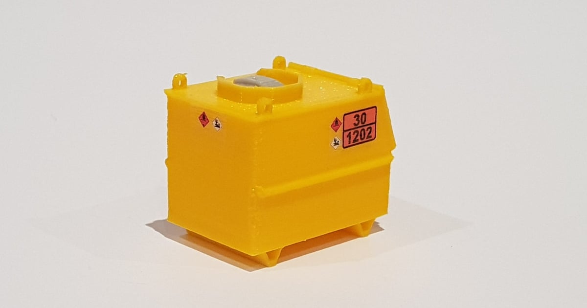 MSM 5432/01 Baustellentank 1:50 - MSM Mountain Scale Manufacturing ...