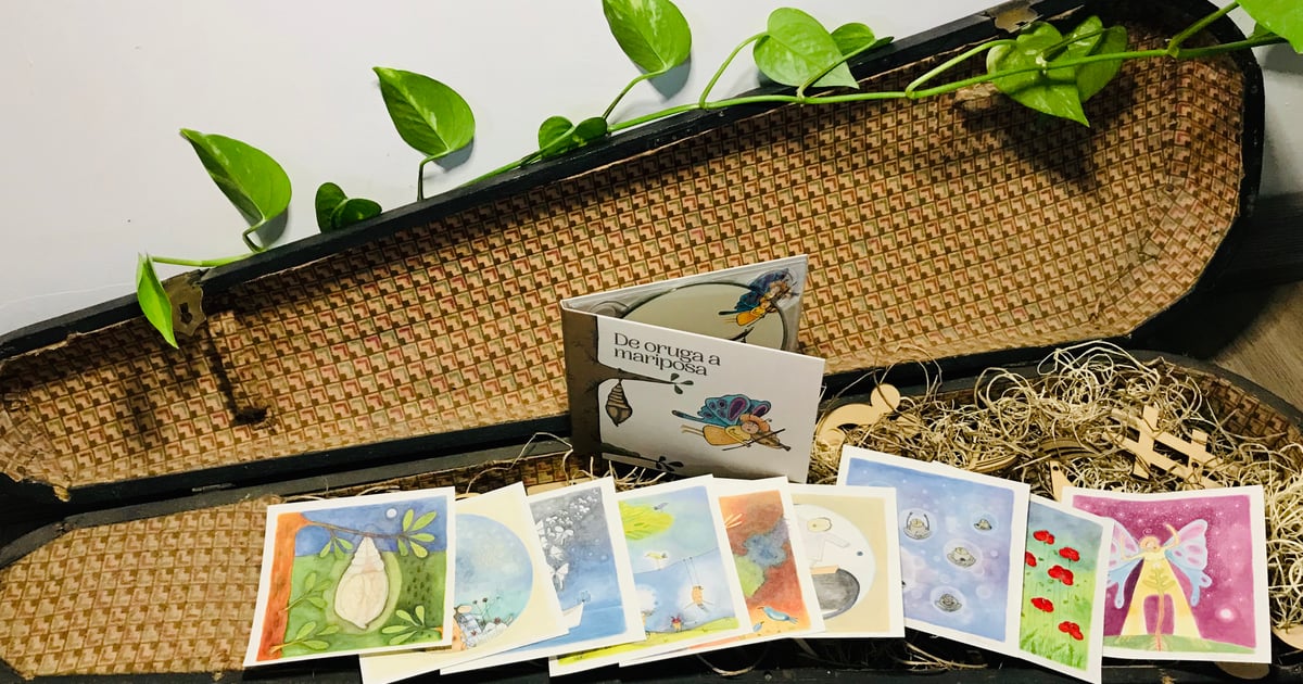 Tienda online | De oruga a mariposa. Victoria Galván