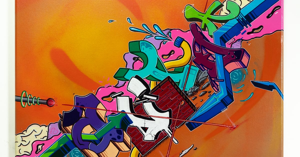 Freestyle graffiti - doeken - shop | Avid Mouse