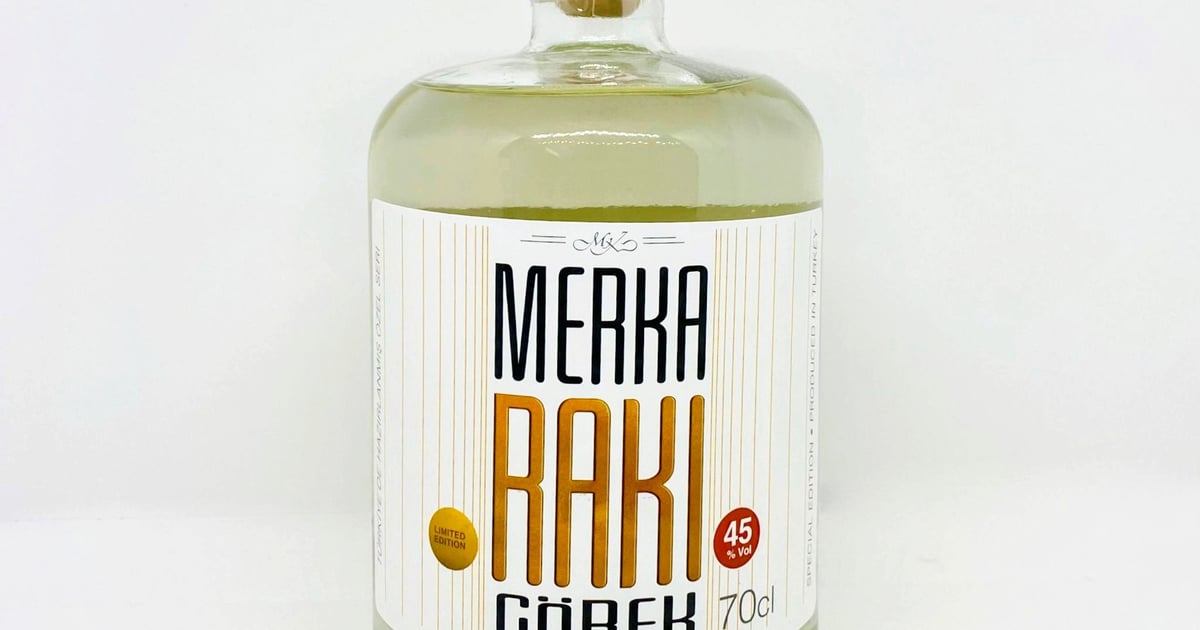 Merka Raki Modern Design 0,7l - Merka Göbek - Shop | myRaki