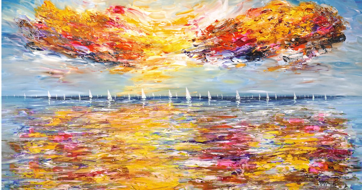 Seascape Sailing Impressions XXXL 1 - extra large maritime art - Shop ...