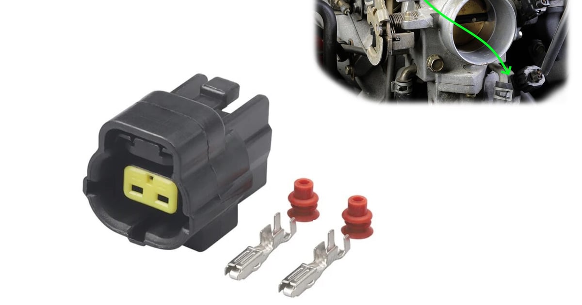NA/NB Idle air control valve Connector set - Mx-5 Electrical Connectors ...