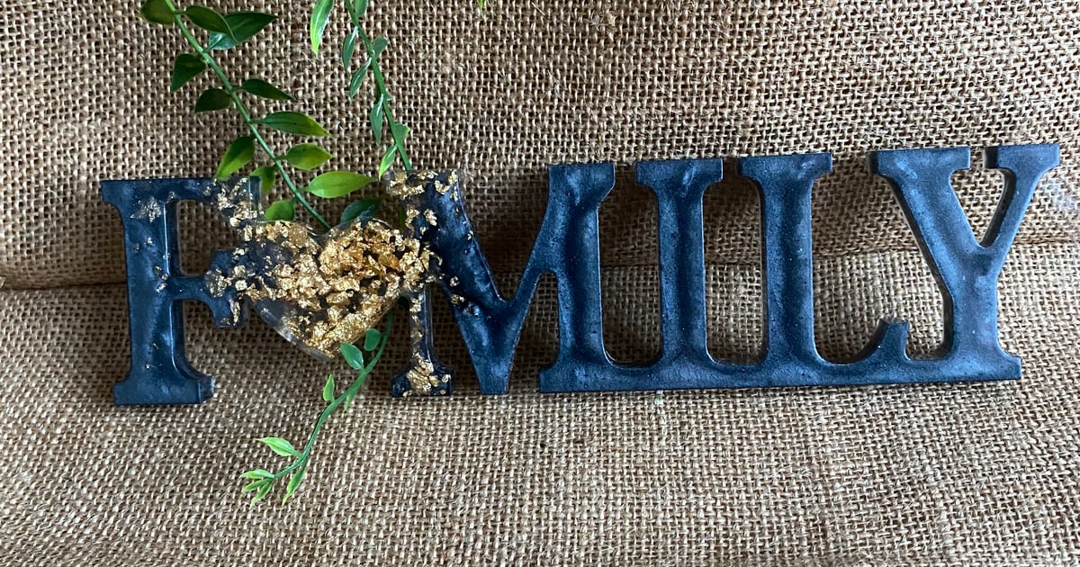 Mot "FAMILY" - Décoration - Boutique | OJoliesCreas