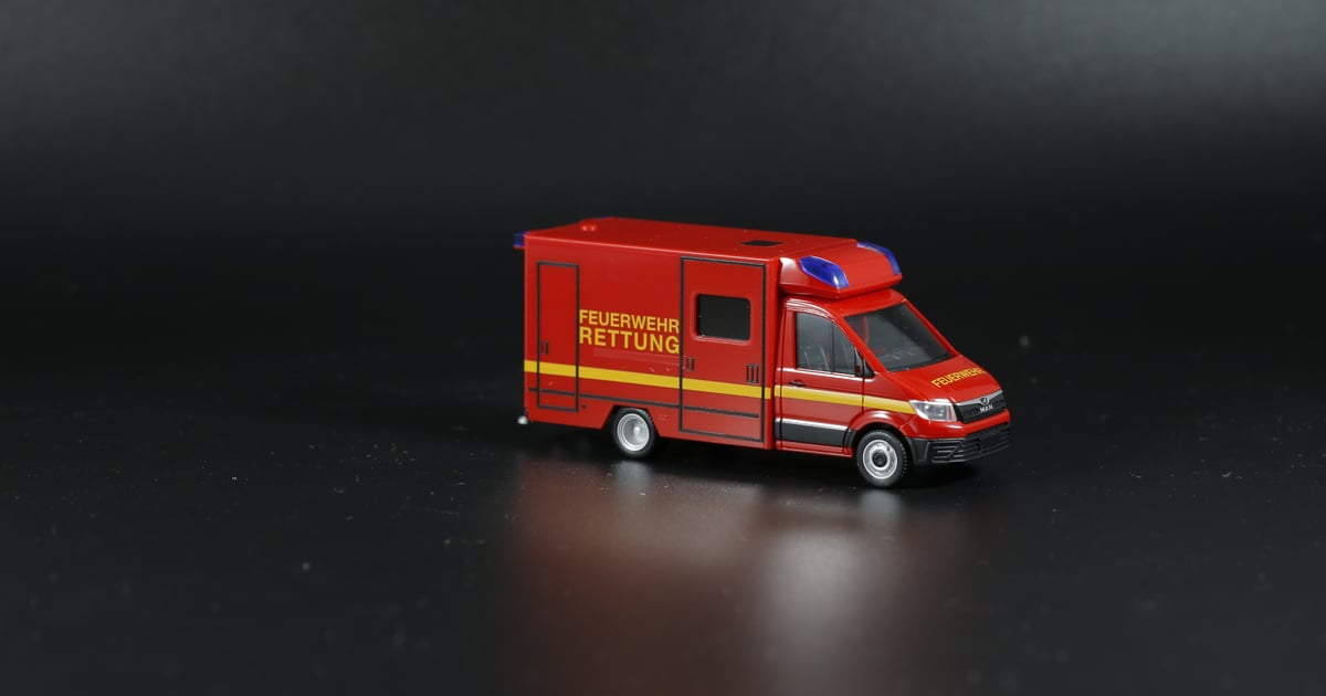 Herpa 096232 MAN TGE Fahrtec RTW „Feuerwehr“ - Einsatzfahrzeuge - Shop ...