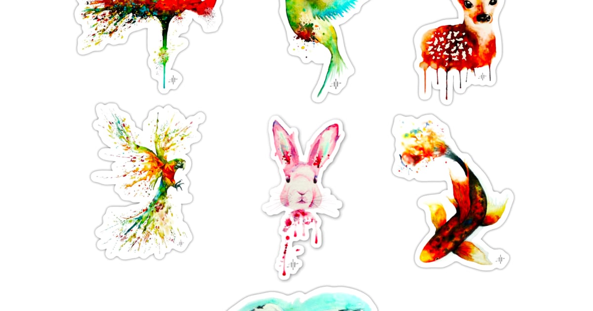 Stickerset - Sticker - Shop | Manja Dargus Fine Art