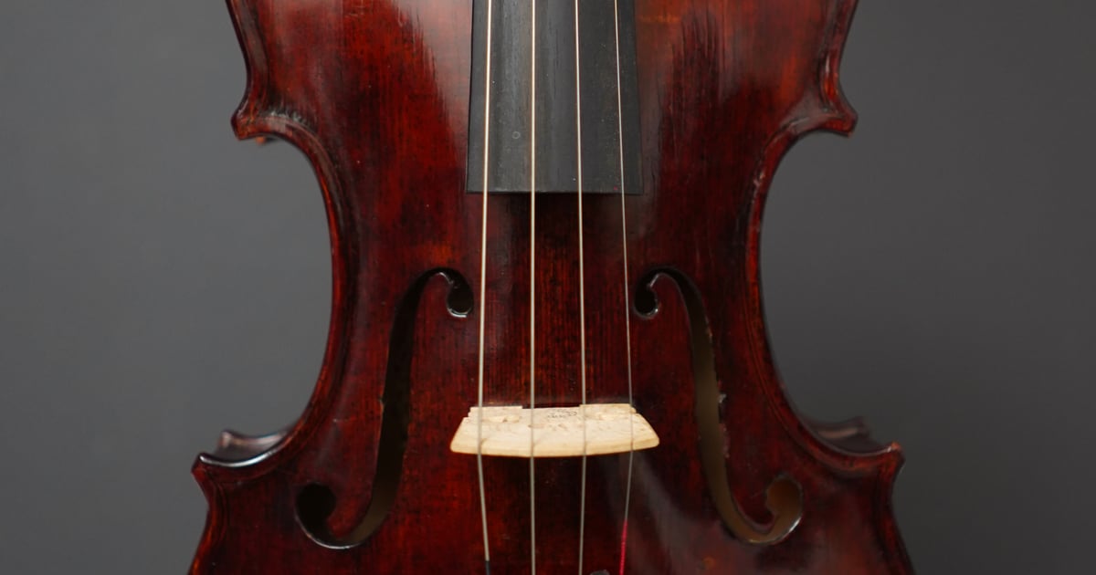 Interesting violin, labelled Augustrus Pollastri 1937 - Violins