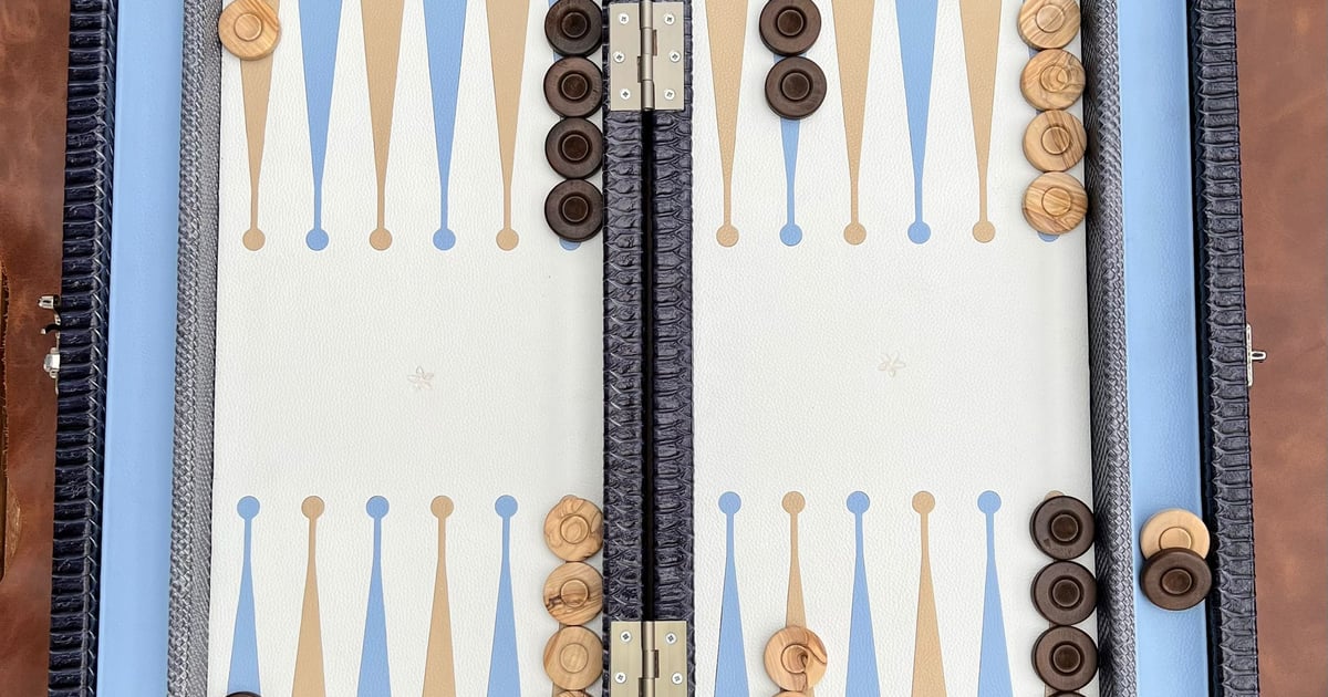 Full Leather Luxury Backgammon Champagne Python - Luxury Backgammon - Store | Offizieller ...