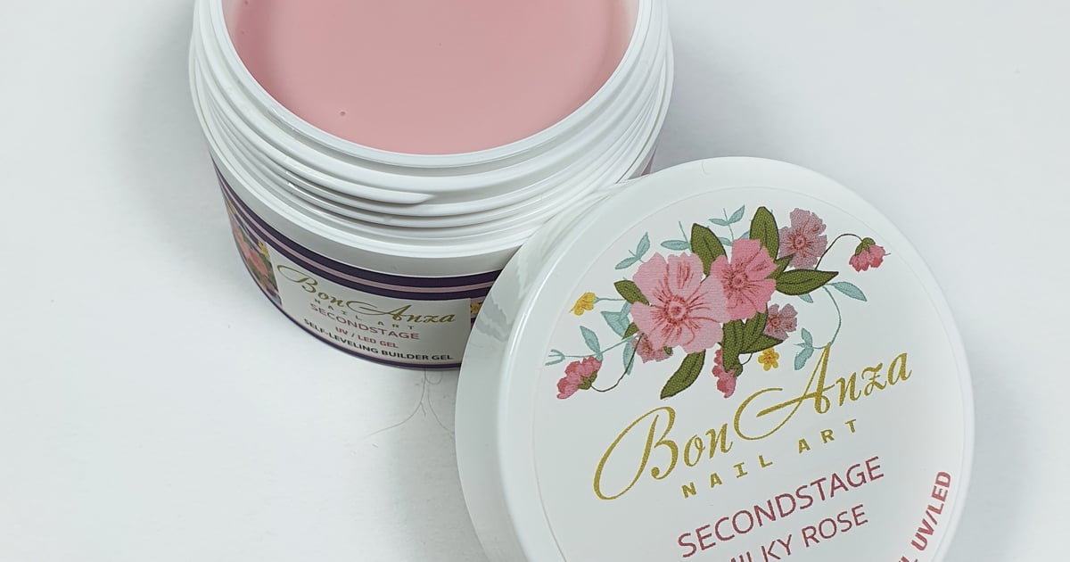 Secondstage Milky Rose - Aufbau Gel Secondstage - Shop | Bonanza Nailart