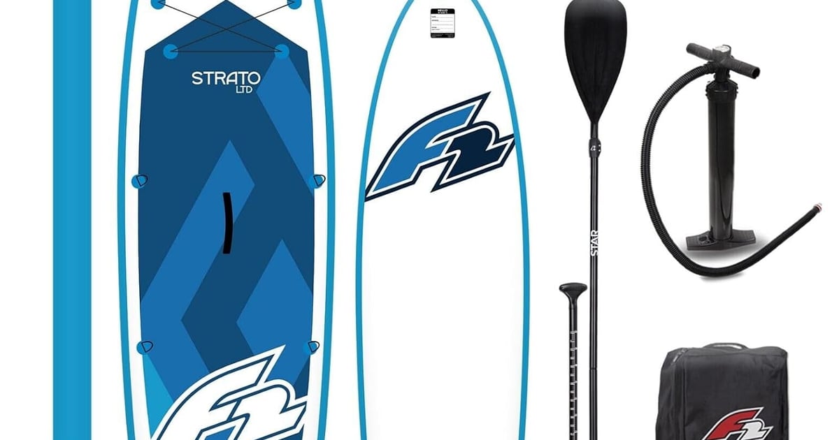 F2 Strato LTD SUP 10.5, 11,5 oder 12,5 Blue Stand Up Paddle Board ...