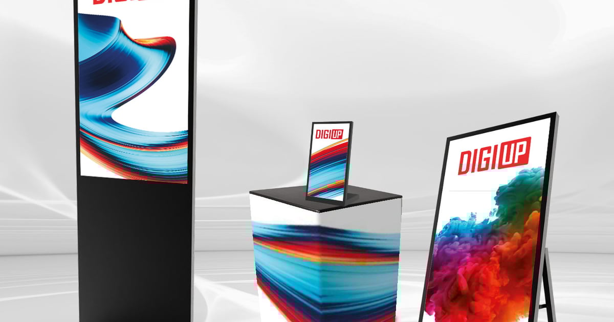 Digital Signage /Infostele /Displays - Messe & Events | PS Promotion ...