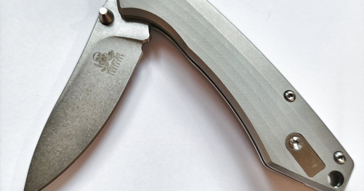 Titanium Twisted Atlas Slipjoint - TWISTED ATLAS - Store | Twisted Assisted