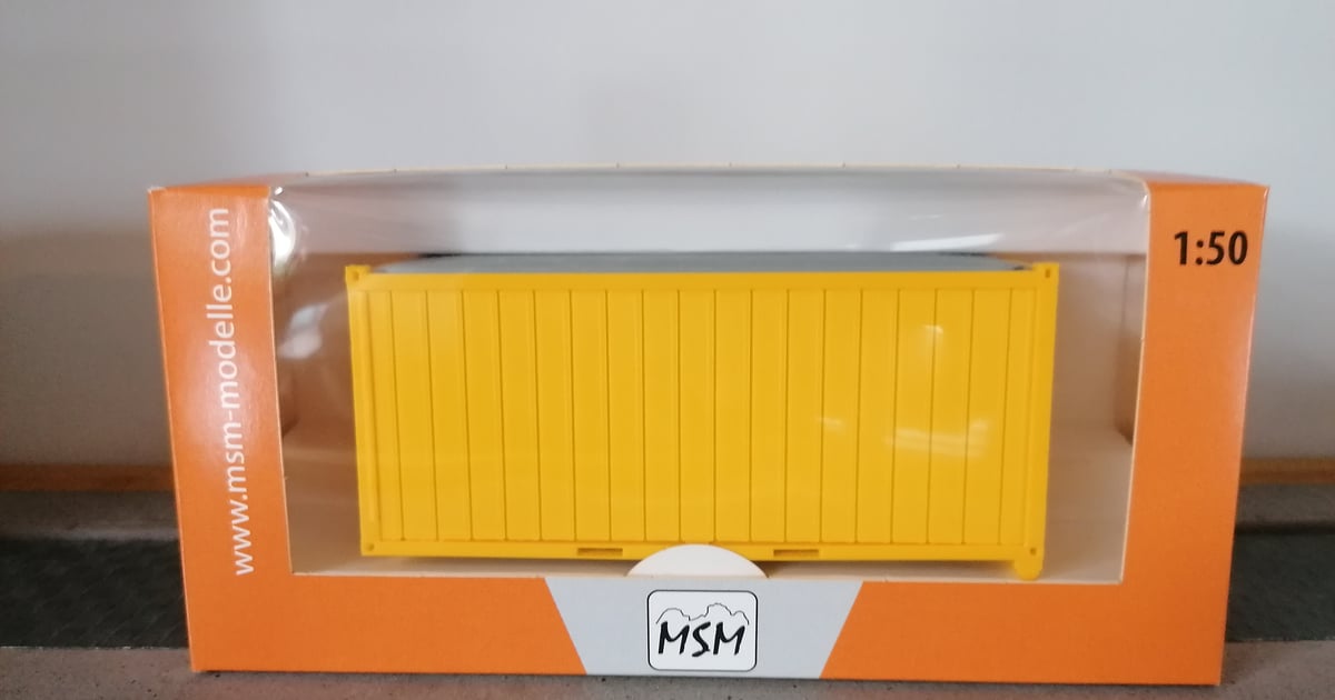 MSM 5512/01 Bauabrollcontainer - MSM Mountain Scale Manufacturing ...