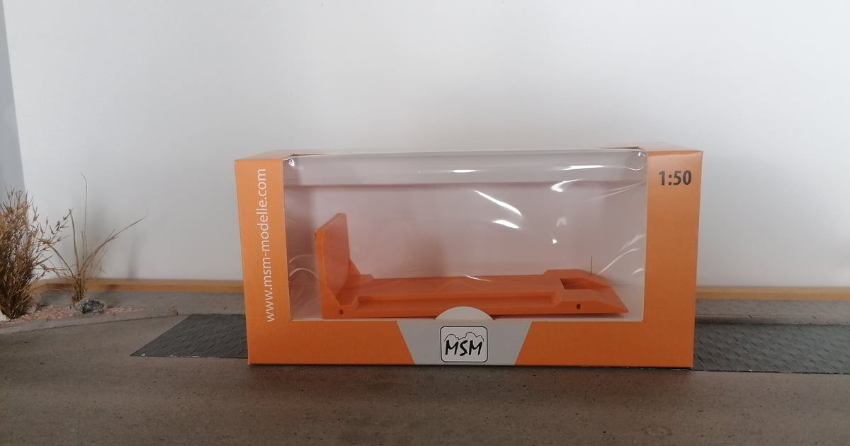 MSM 5616/02 Transportpalette orange - MSM Mountain Scale Manufacturing ...