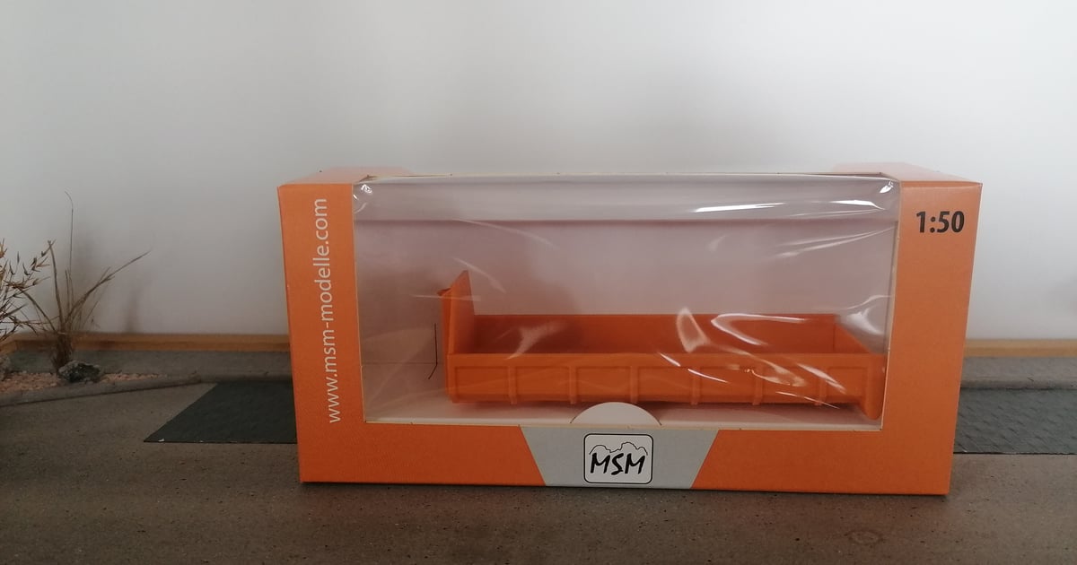 MSM 5601/02 Abrollcontainer 10 m3 - MSM Mountain Scale Manufacturing ...