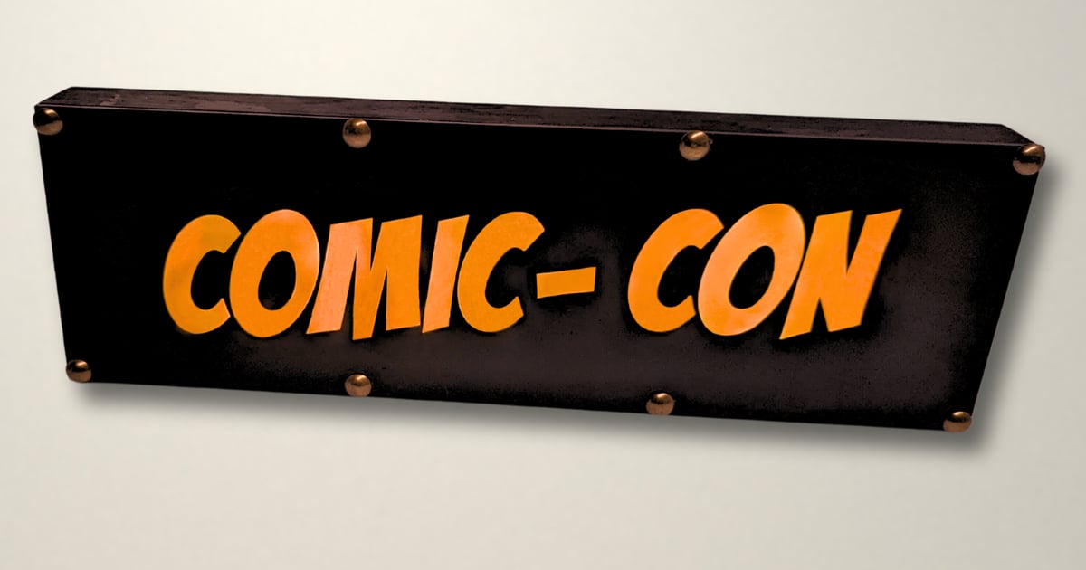 Light Box - Comic Con - LED Light Boxes - Store | Truly Unique Edinburgh