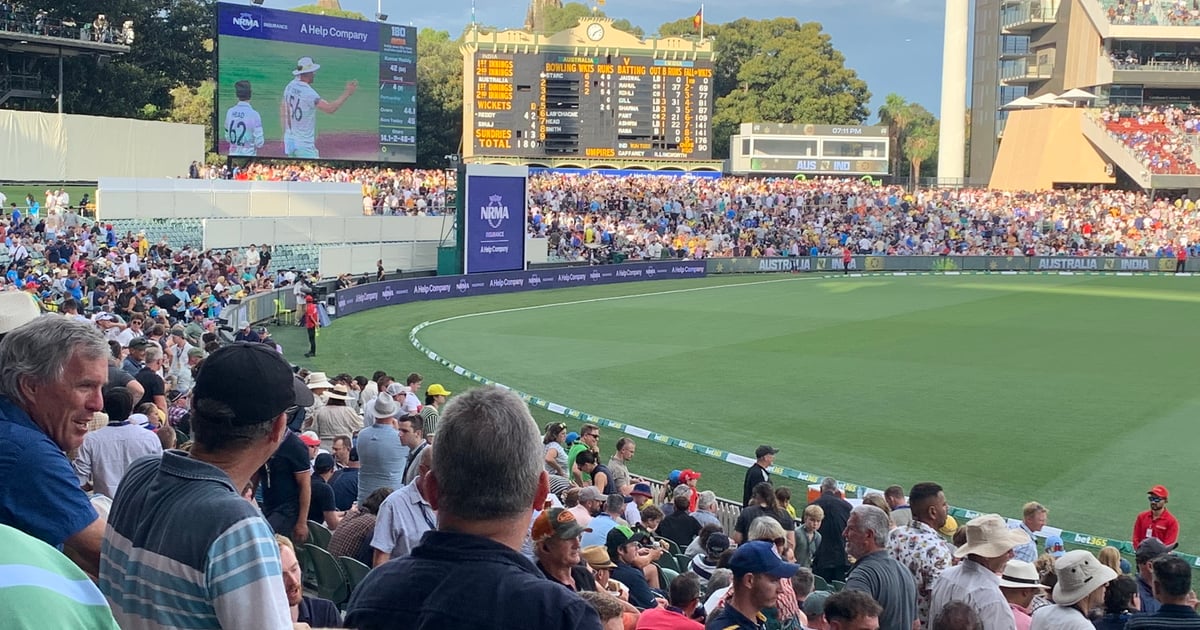 Cricket Tour Down Under 2024/25 - 2nd test Adelaide - Cricket News ...