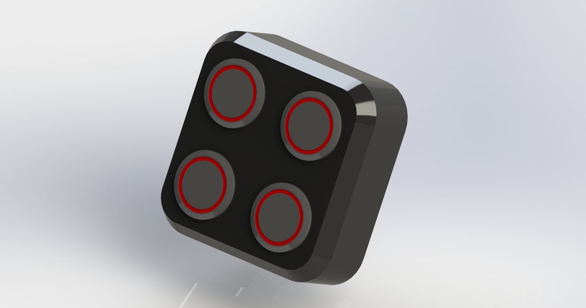 Keypad 2x2 Compact (rear mount) - Store | Race- and streetcar parts