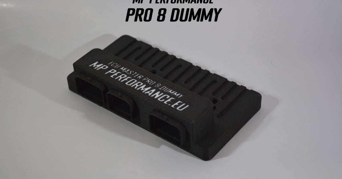 EMU Pro 8 Dummy (3D Printed) - ECU Master - Store | Race- and streetcar ...