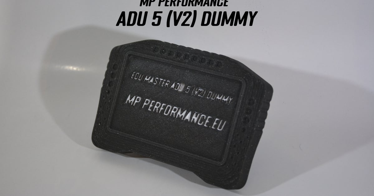 ADU 5 Dummy (3D Printed) - ECU Master - Store | Race- and streetcar parts