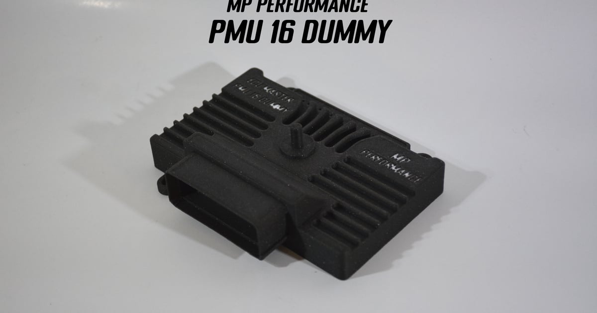 PMU 16 Dummy (3D Printed) - ECU Master - Store | Race- and streetcar parts