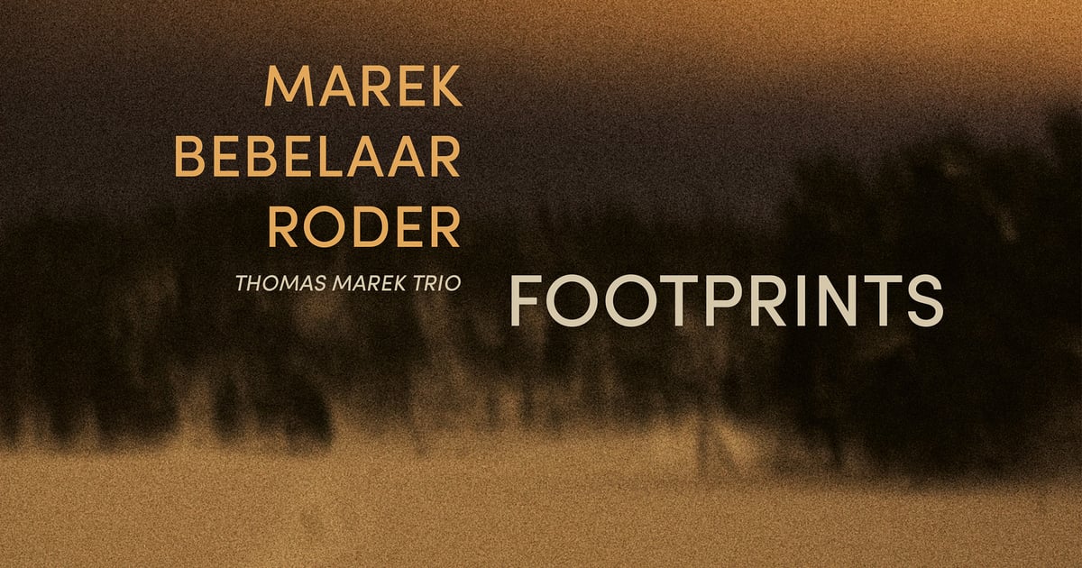 New Album | Thomas Marek | Tap Dancer, Musician