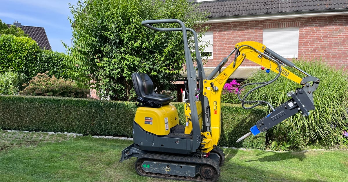 Microbagger Wacker Neuson 803 - Unsere Geräte & Preise | JP Mietservice
