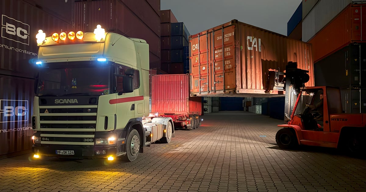 Transport - Leistungsspektrum | KW-Container