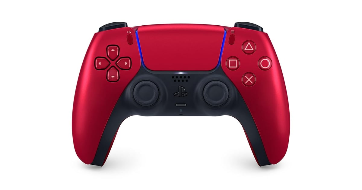 Ps5 Controller Volcanic Red - TMR Sticks - Ps5 Pro Controller | PLAY-PROTEC