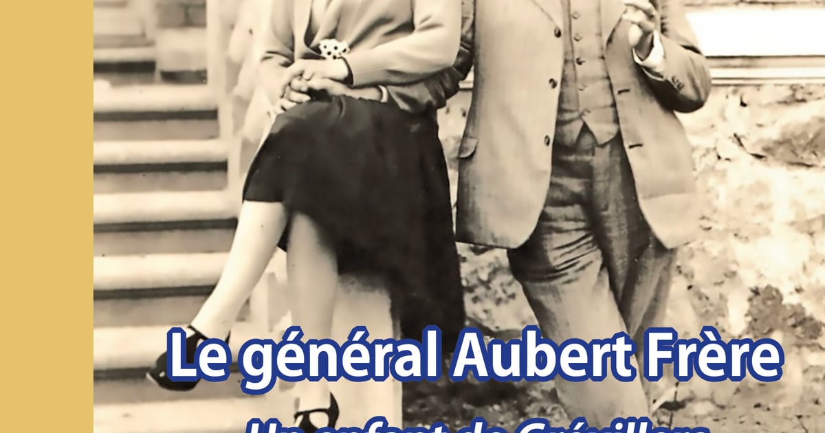 Le général Aubert Frère, un enfant de Grévillers, et son épouse Pauline ...