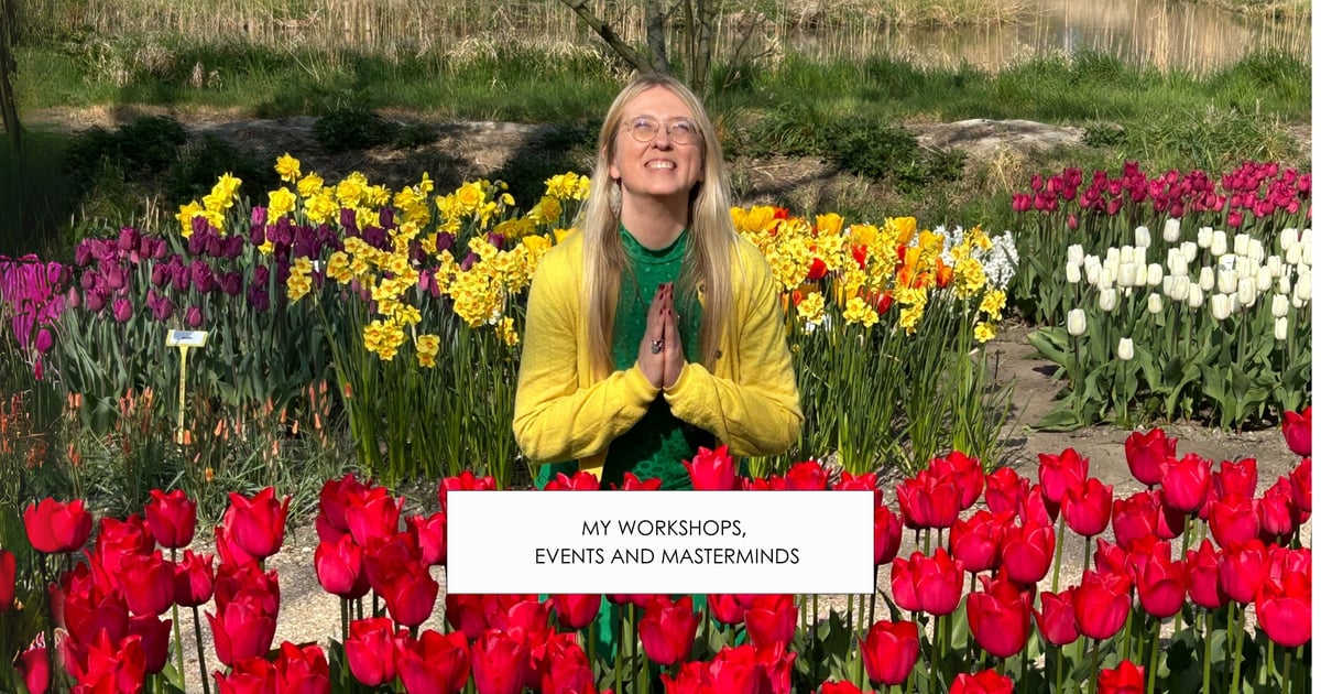 Workshops & Events - My Services | Nadia Life Energy