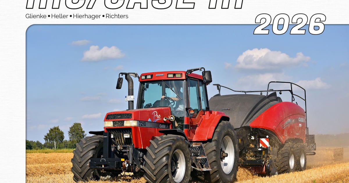 IHC/CASE IH Schlepper im Einsatz Kalender 2026 - Monatskalender 2026 ...